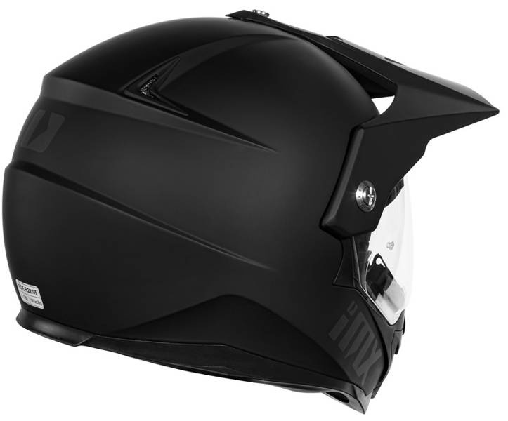 Kask motocyklowy off road iMX Racing MXT-01 Pinlock Ready Matt Black ...